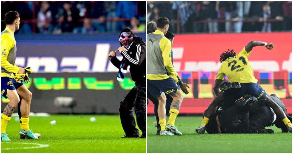 Chaos Erupts: Fan Violence Mars Fenerbahce's Victory over Trabzonspor ...