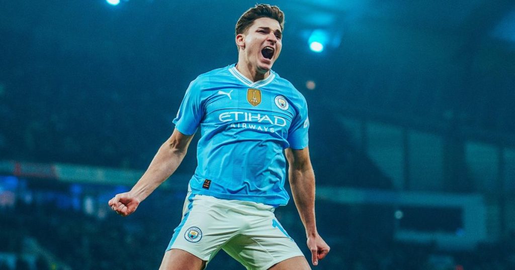 Julián Álvarez Makes History as Manchester City Ease into Champions ...