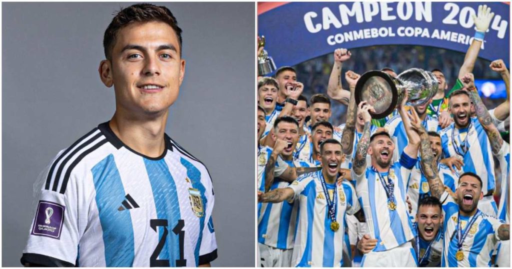 Paulo Dybala Cheers from Afar as Argentina Triumphs in Copa America ...