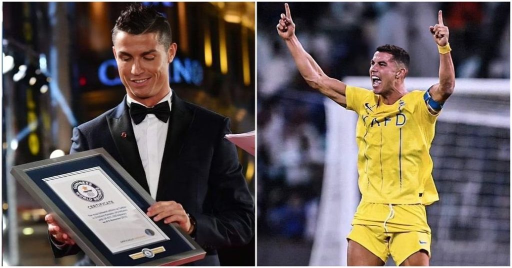 Cristiano Ronaldo Breaks Guinness World Record with YouTube Subscriber Surge - Football Spike